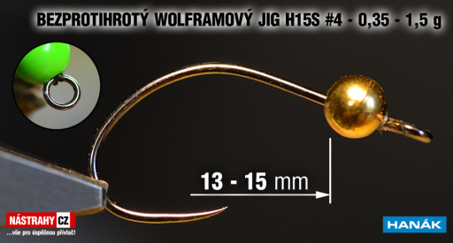 Wolfram BL jig H15S #4, 5ks | NASTRAHY.COM