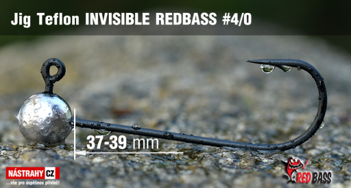 Jig Teflon Invisible REDBASS # 4/0, 5 pcs | NASTRAHY.COM
