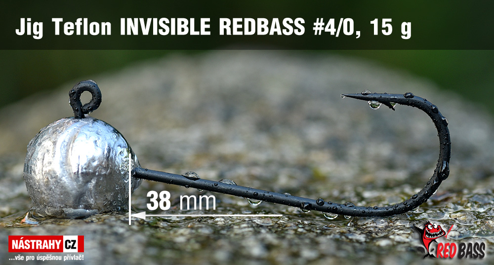 Jig Teflon Invisible REDBASS # 4/0, 5 pcs | NASTRAHY.COM